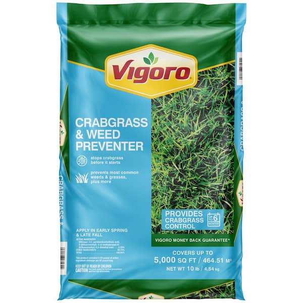 Vigoro Crabgrass Preventer 5 m for Lawns 10 LB 100551895 - The Home Depot