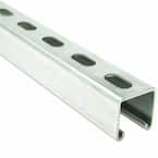 NEWHOUSE ELECTRIC 1-5/8 in. 4 ft. 12 Gauge Steel Half-slot A Strut ...
