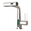 INSTER Core 3-in-1 Single-Handle Pull-Out Single Hole Bathroom Faucet ...