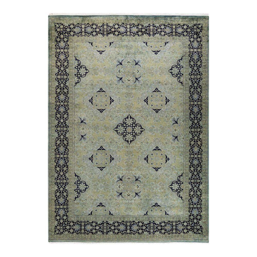Chloe & Olivia Home Overdyed Gray 6 ft. 1 in. x 8 ft. 8 in. Wool Indoor Area Rug M1450-476 - The ...