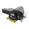 OLYMPIA 6 in. Single-Handed Operation Bench Vise 38-647 - The Home Depot