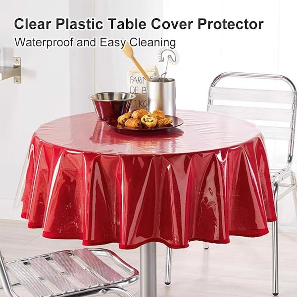 Plastic table cover store