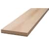 Maple Board (Common: 1 in. x 6 in. x Random Length; Actual: 3/4 in. x 5 ...