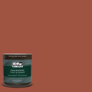 BEHR MARQUEE 1 gal. #MQ1-25 Kalahari Sunset One-Coat Hide Satin Enamel ...