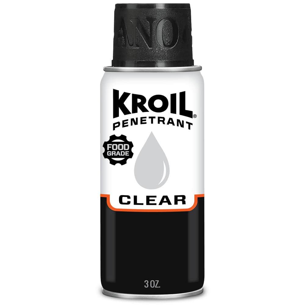 Kroil Kroil Clear Food Grade Penetrant, 3oz aerosol CKS032 - The Home Depot