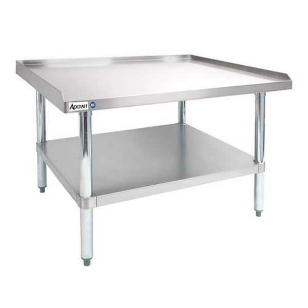 Adcraft Stainless Steel 36 in. Commercial Kitchen Prep Table ES-3036 ...