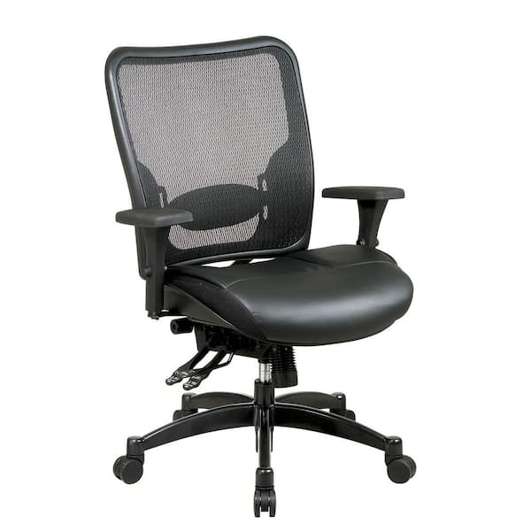 Office Star Products Black Office Chair-68-50764 - The Home Depot