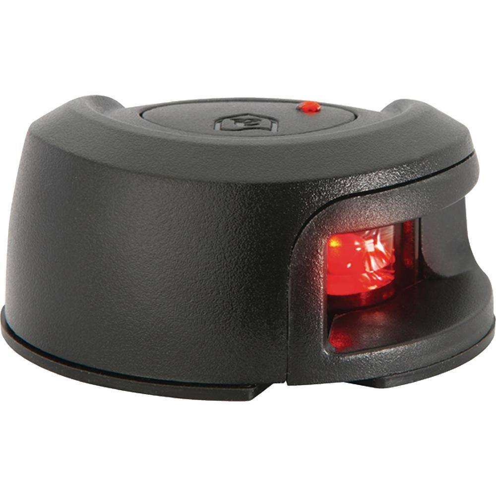 Light Armor LED Deck Mount Side Light, Black, Port Side NV2012PBR-7 ...