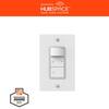 Commercial Electric 500-Watt Single White Pole Smart Dimmer Switch with ...
