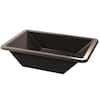 Bon Tool 3 Cu. Ft. Black Poly Mortar Mixing Tub Box 11-614 - The Home Depot