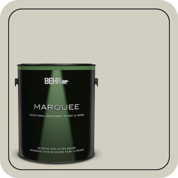BEHR MARQUEE 1 gal. #N350-2 Sawgrass Semi-Gloss Enamel Exterior Paint ...