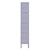 Gray Metal 4-Tier Storage Locker Employees Locker with 4-Doors AM919C ...