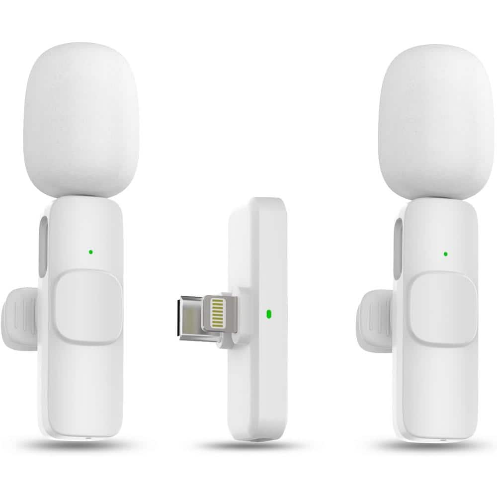 EKIEUDL Professional Wireless Lavalier Microphone for iPhone, iPad ...