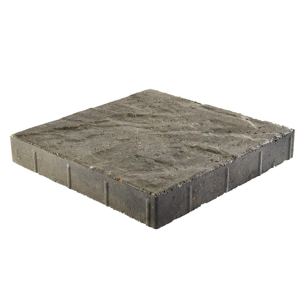 Pavestone Taverna Square 16 in. x 16 in. x 2 in. Antique Pewter ...
