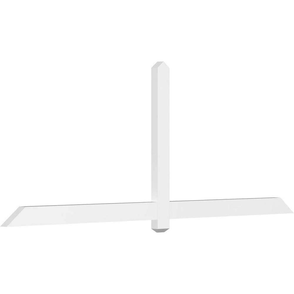 Ekena Millwork Eugene 96 in. W x 36 in. H x 2 in. D Signature ...