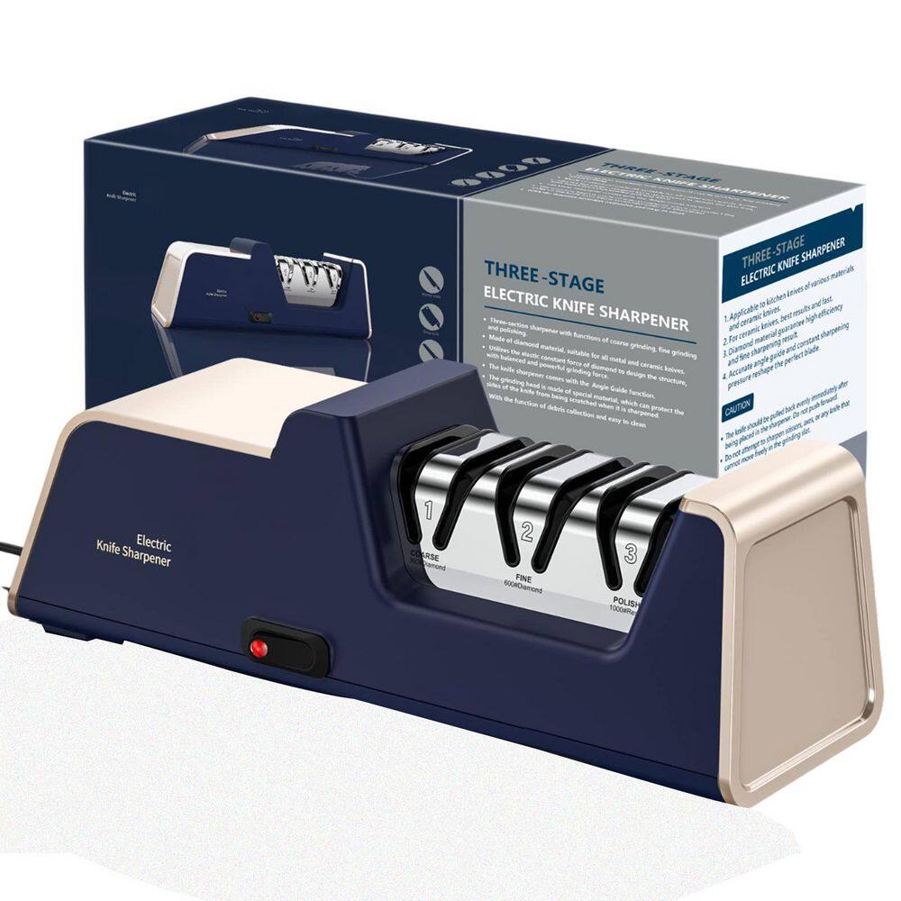 Anqtovp 11.2 in. 1000-Grit Diamond Abrasive Whetstone with Precision ...