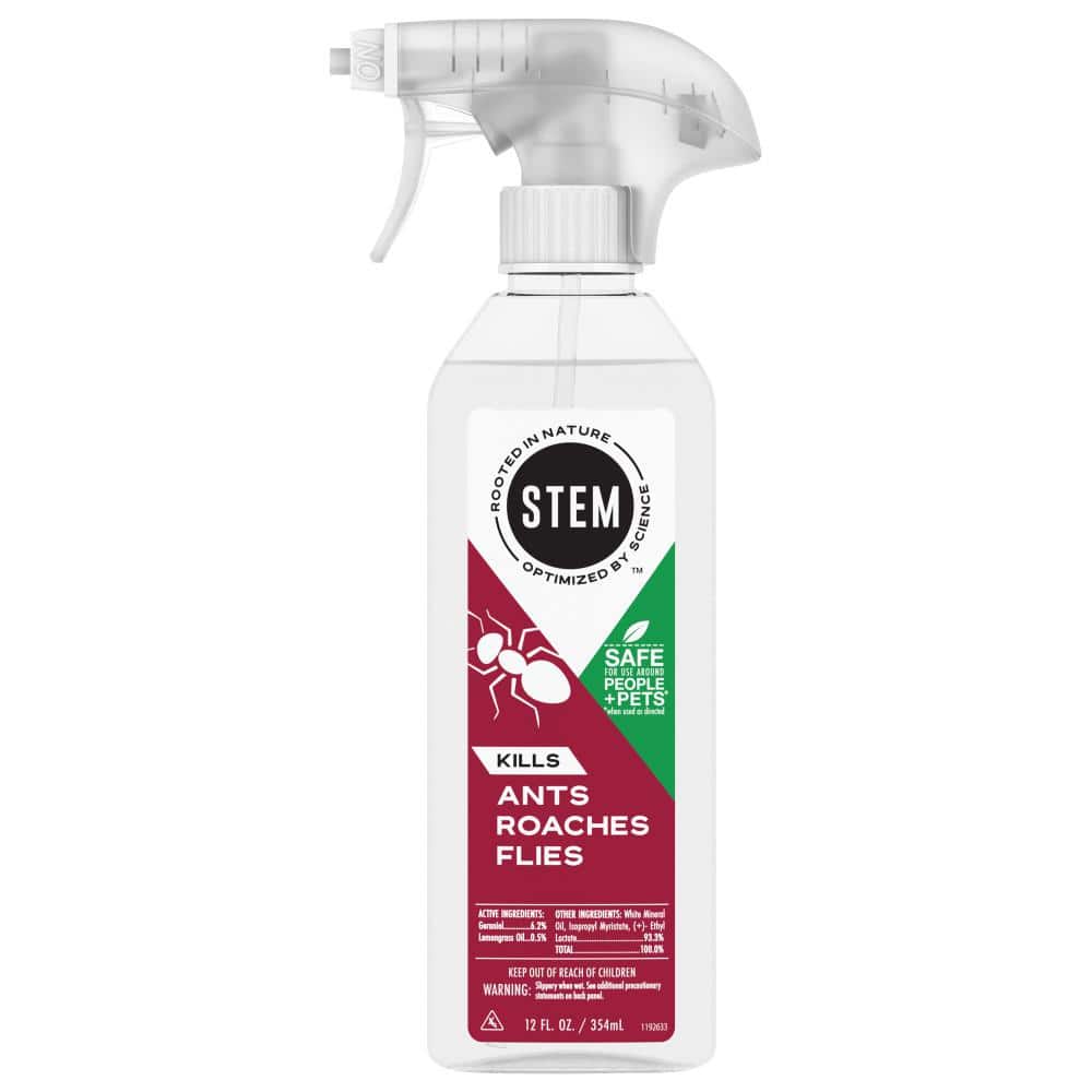 STEM Kills Ants, Roaches and Flies, Plant-Based Active Ingredient ...