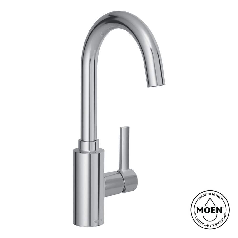MOEN Genta LX Single-Handle Bar Faucet in Chrome 5882 - The Home Depot