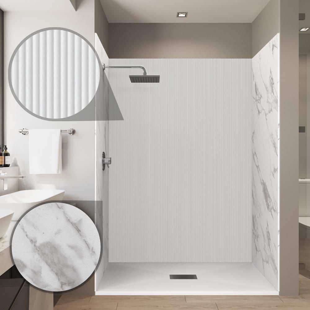 Have a question about CASTICO 3D Series- 60in.x 32in.x84in. Alcove ...