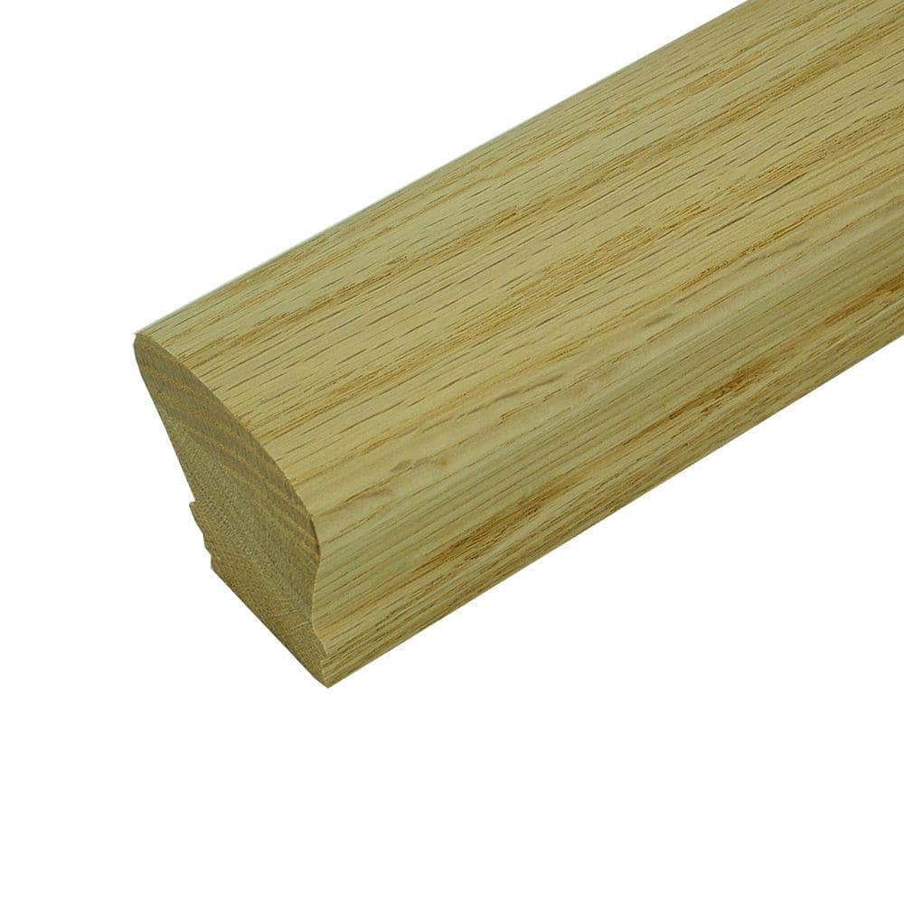 EVERMARK Stair Parts 6010 1 ft. Unfinished Red Oak Handrail 6010R-FJ0 ...