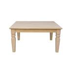 International Concepts Java Unfinished End Table-OT-60E - The Home Depot
