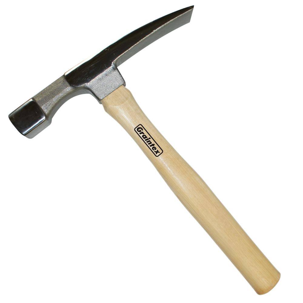 Graintex 24 oz. Brick Hammer with Hickory Handle BH1384 - The Home Depot