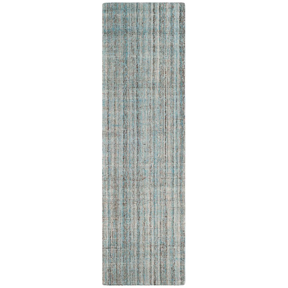 SAFAVIEH Abstract Blue/Multi 2 ft. x 4 ft. Striped Area Rug ABT141A-24 ...
