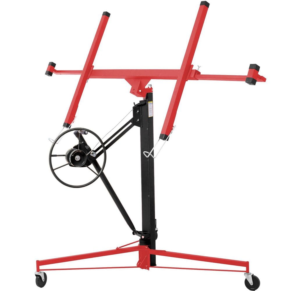 Sudzendf Red Steel Drywall Lift Panel 11 ft. Lift Drywall Panel Hoist ...