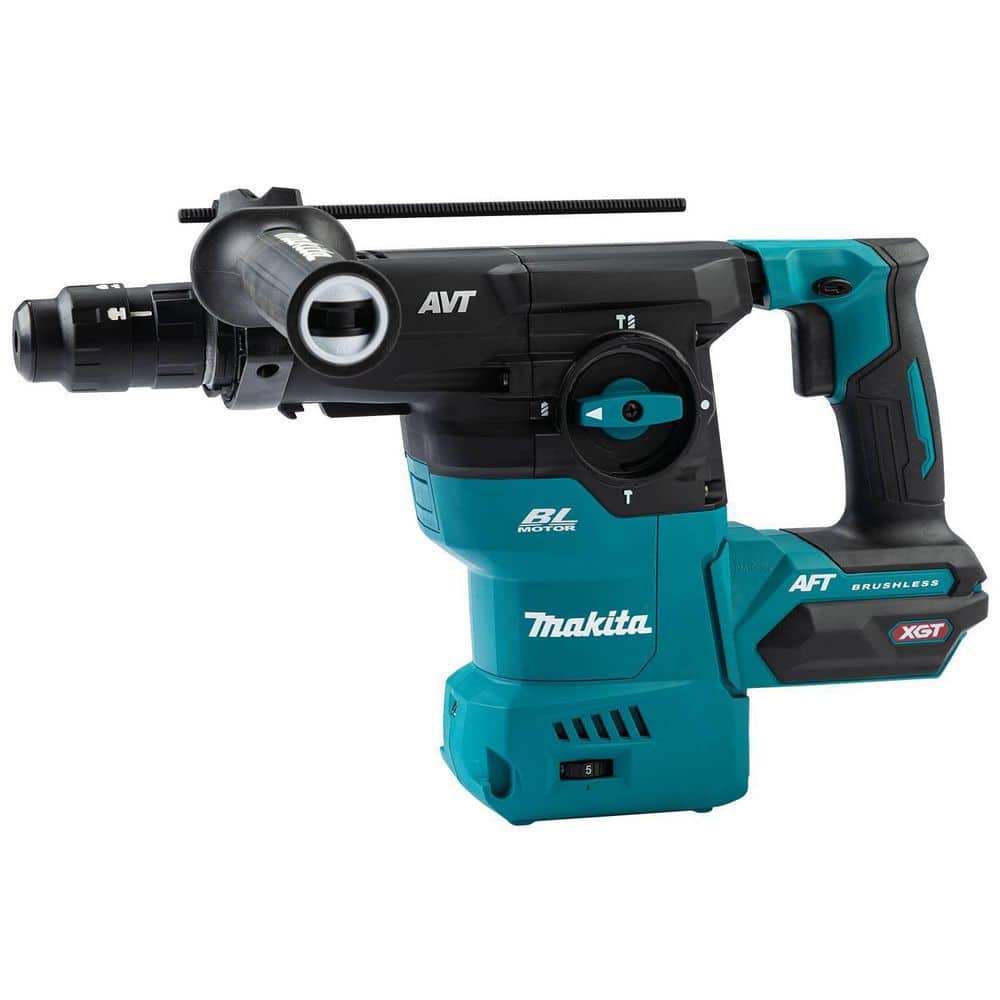 Makita 40-Volt Maximum XGT Brushless Cordless 1-3/16 in. Rotary Hammer ...