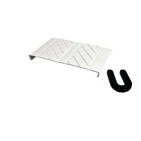 Deck-Top 1/2 in. x 5-1/2 in. x 3 in. Classic White PVC Decking Board ...