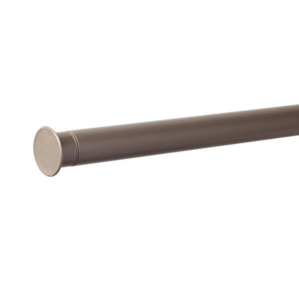 24.875 in. W-24.857 in. W Champagne Nickel Standard Duty Steel Hanging ...