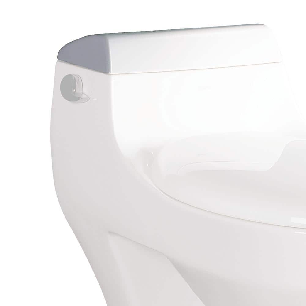 EAGO R-108LID Toilet Tank Cover in White R-108LID - The Home Depot