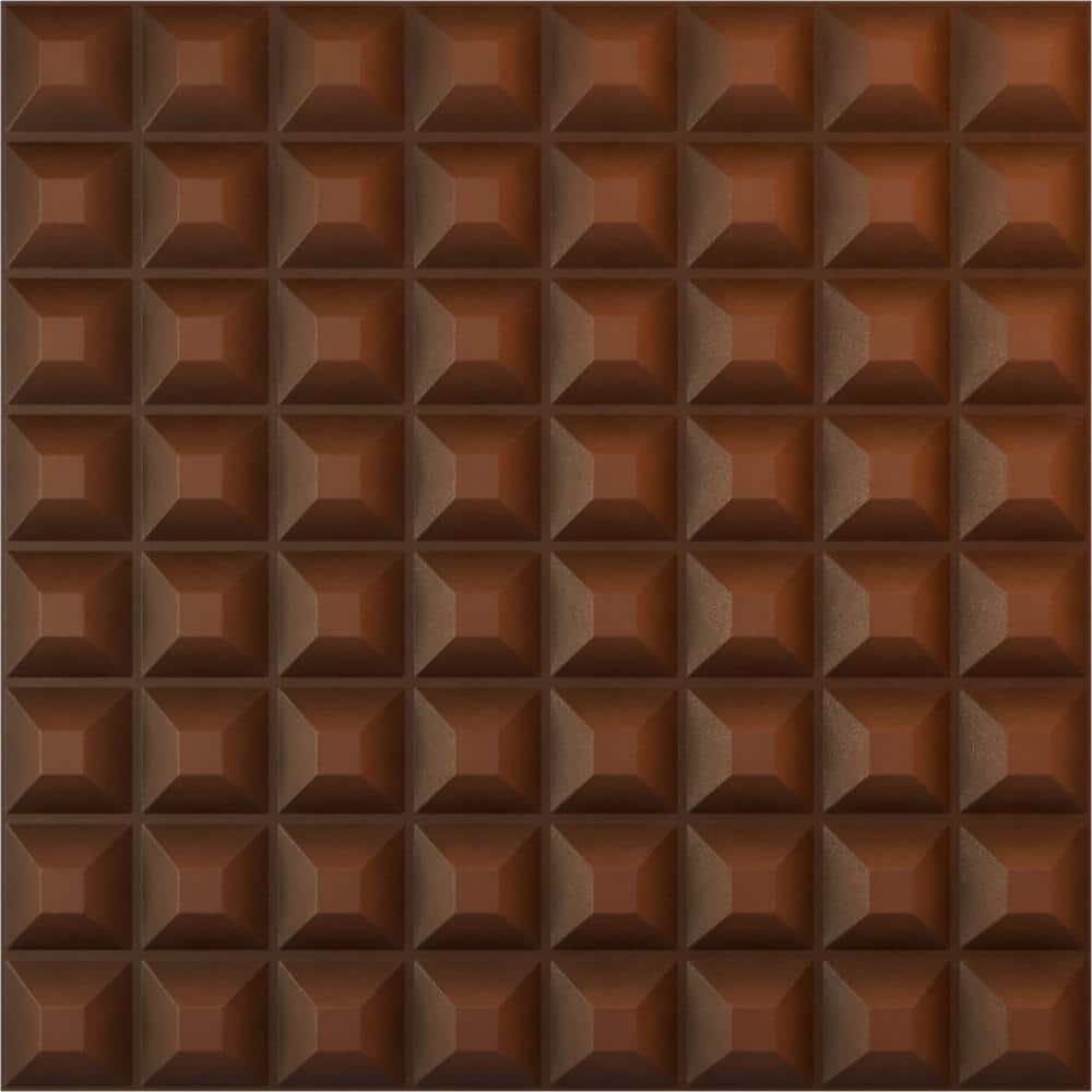 Ekena Millwork 19 5/8 in. x 19 5/8 in. Bradford EnduraWall Decorative ...