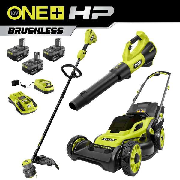 Ryobi 16in 18v mower store