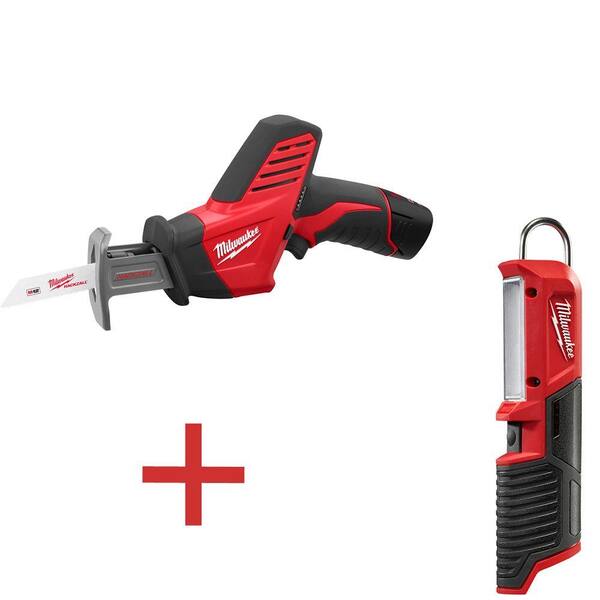 Milwaukee M12 12-Volt Lithium-Ion Cordless HACKZALL Reciprocating Saw 1 ...