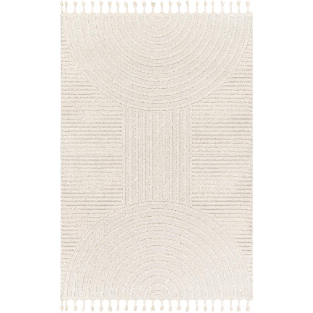 Livabliss Nora Cream 7 ft. x 9 ft. Textured Indoor Area Rug NOA2309-679 ...