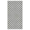 Veranda 4 ft. x 8 ft. Nantucket Gray Classic Diamond Vinyl Lattice ...