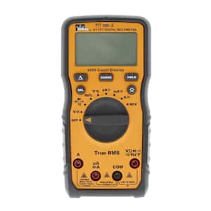 Commercial Electric 400 Amp AC True RMS Digital Clamp Meter with ...