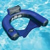 Swimline Fabric Covered U-Seat Inflatable Pool Chair 90465 - The Home Depot