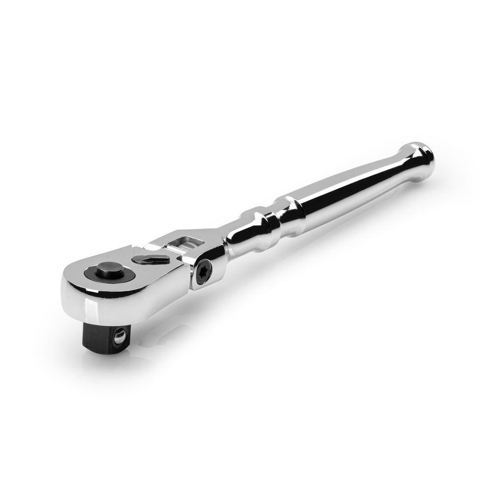 TEKTON 3/8 in. Drive x 6 in. Flex Head Quick-Release Small Body Ratchet ...