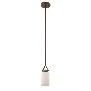 Acclaim Lighting Addison Indoor 1-Light Mini Pendant with Glass Shade ...