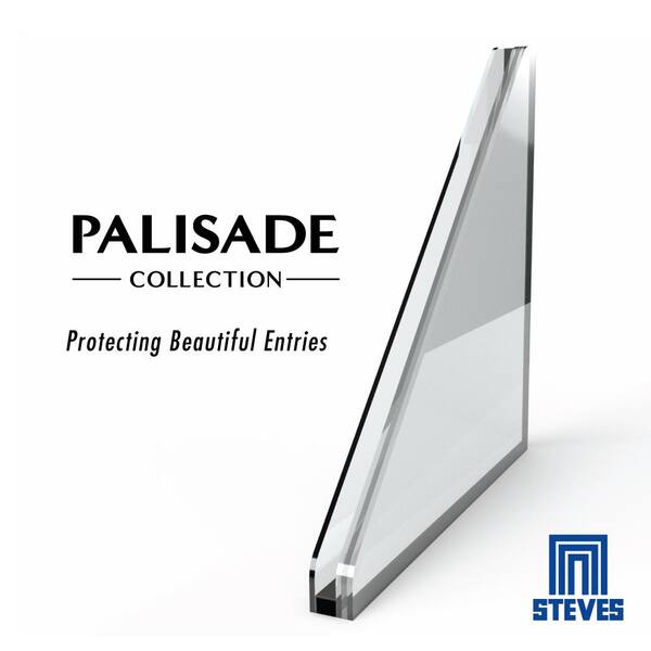 Steves & Sons Palisade 36 in. x 80 in. 1/4 TopL MicroGranite Impact ...