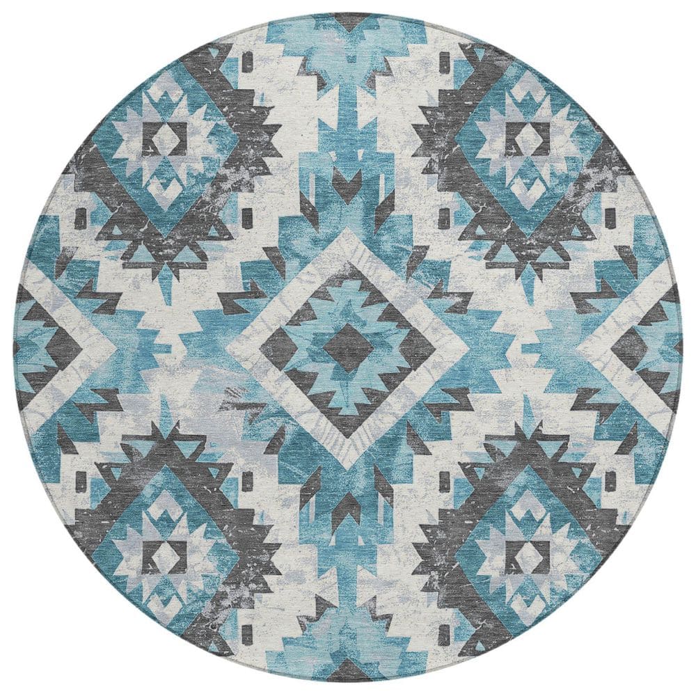 Addison Rugs Chantille Machine Washable Indoor/Outdoor Abstract ACN1878 ...
