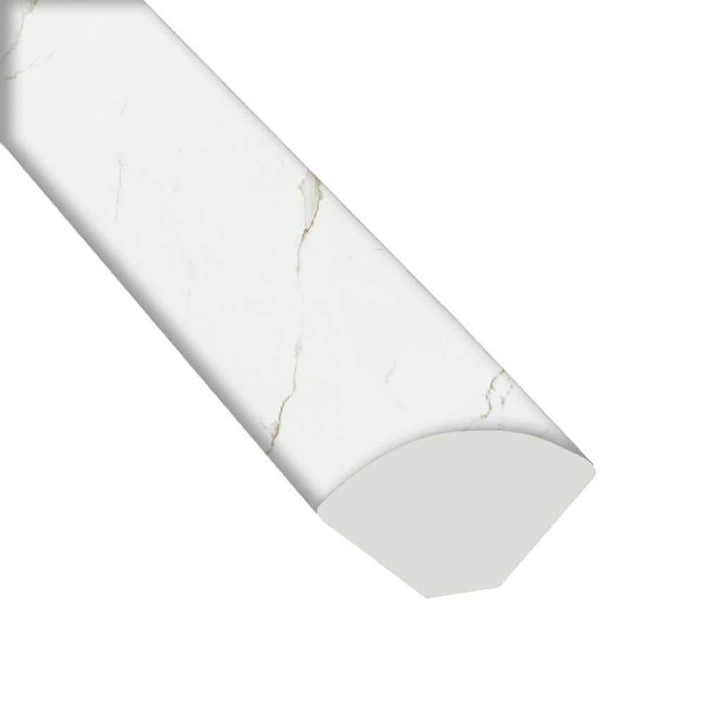 A&A Surfaces Eddinger 3/4 in. T x 0.64 in. W x 94 in. L Quarter Round ...