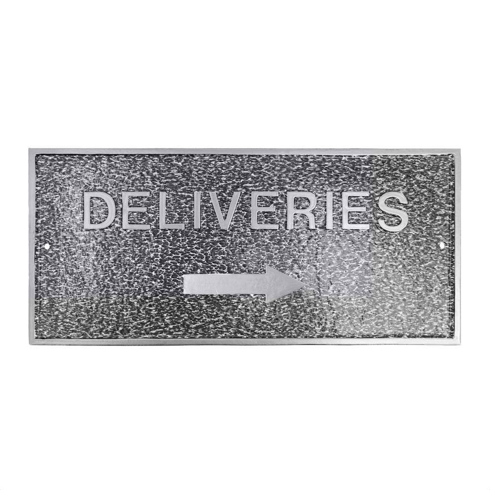 Montague Metal Products 10" x 21" Deliveries with Right Arrow Large ...