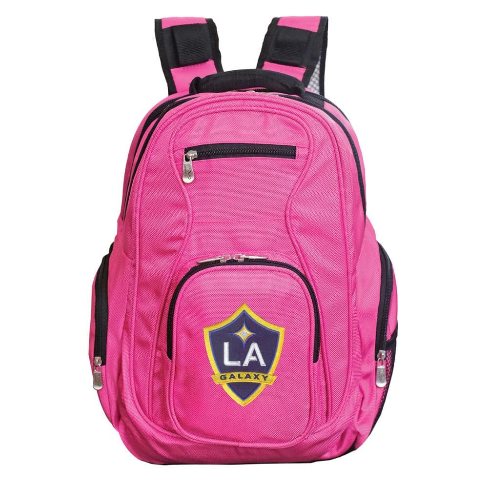 Mojo LA Galaxy 19 in. Pink Premium Backpack MSLGL704_PINK - The Home Depot