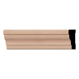 Ekena Millwork BRB3 0.69 in. D x 2.25 in. W x 96 in. L Wood ...