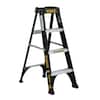 DEWALT 4 ft. Fiberglass Step Ladder 8.5 ft. Reach Height Type 1 - 250 ...