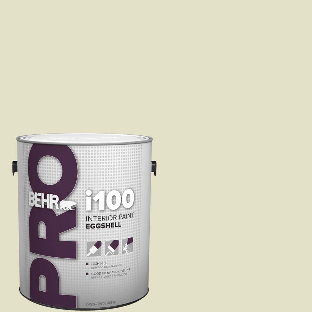 BEHR PRO 1 gal. #S340-2 Green Power Eggshell Interior Paint PR13001 ...