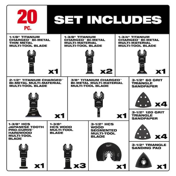 Sanding - Oscillating Tool Attachments - The Home Depot